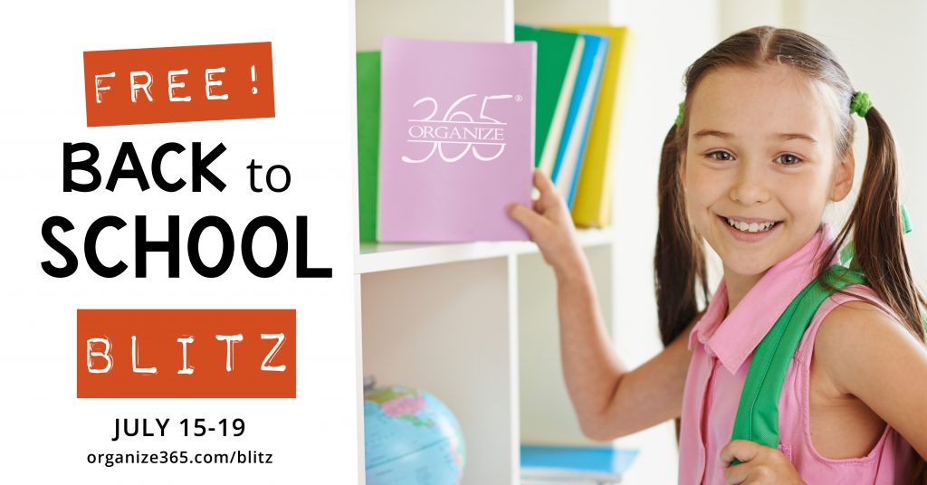 Organize 365 - Kids Summer Bedroom Redesign